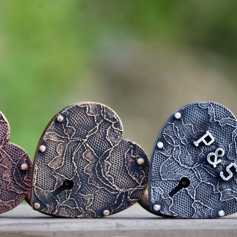 Heart Shaped Lock - Etsy