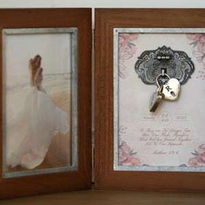 Unity Wedding Lock Ceremony Personalized Love Locks Frame - Etsy