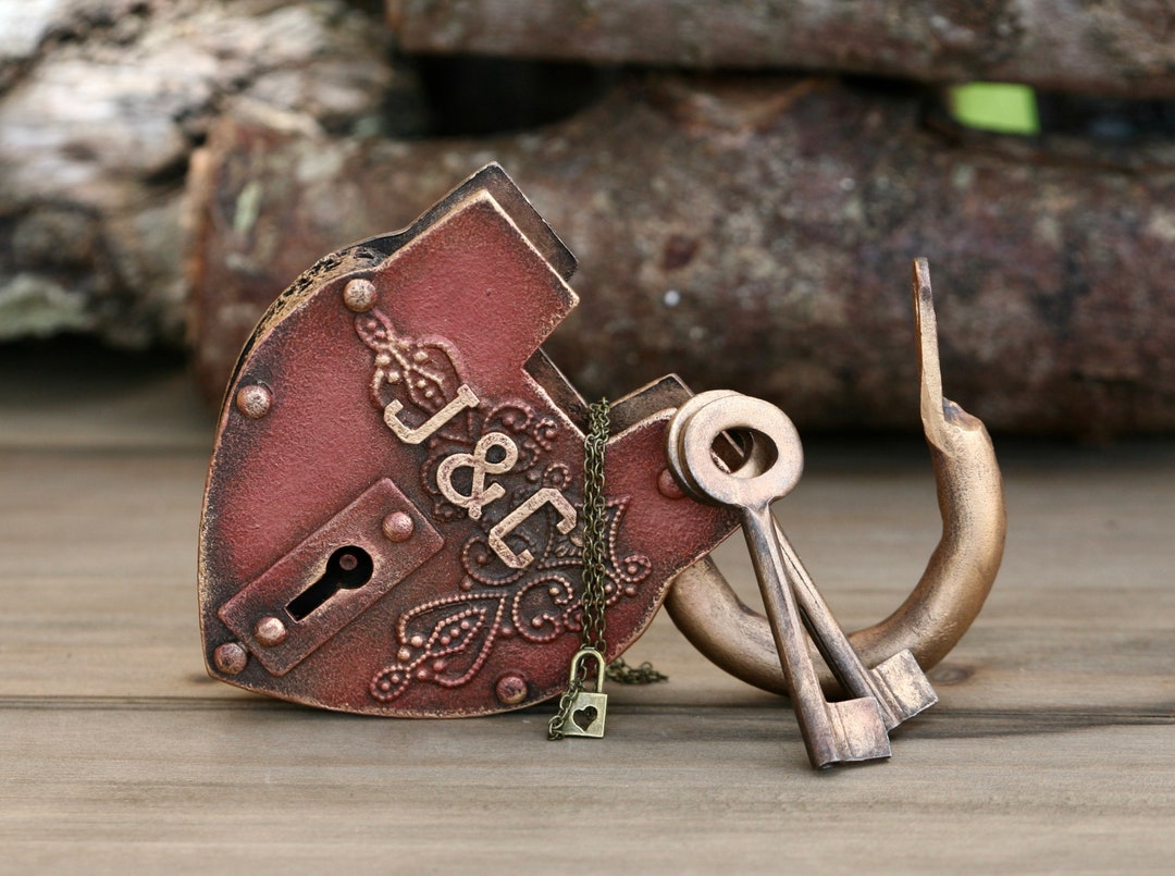 Love Lock Personalized Padlock Engraved Lock Unique Custom Gift - Etsy