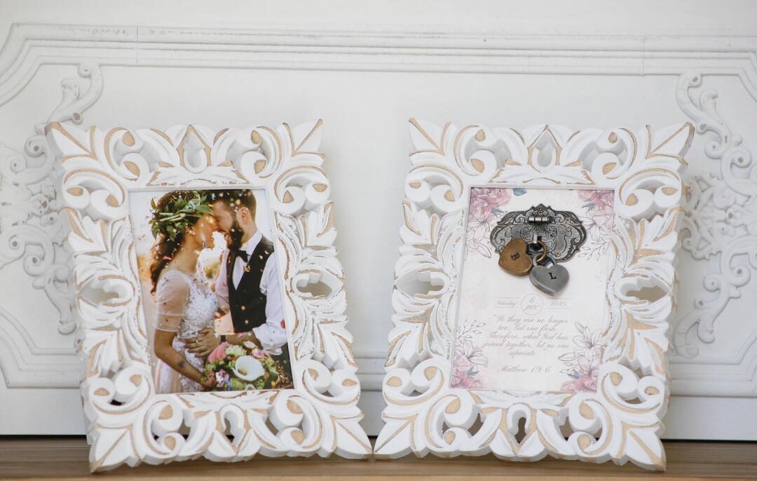 Unity Wedding Lock Ceremony Personalized Love Locks Frame - Etsy