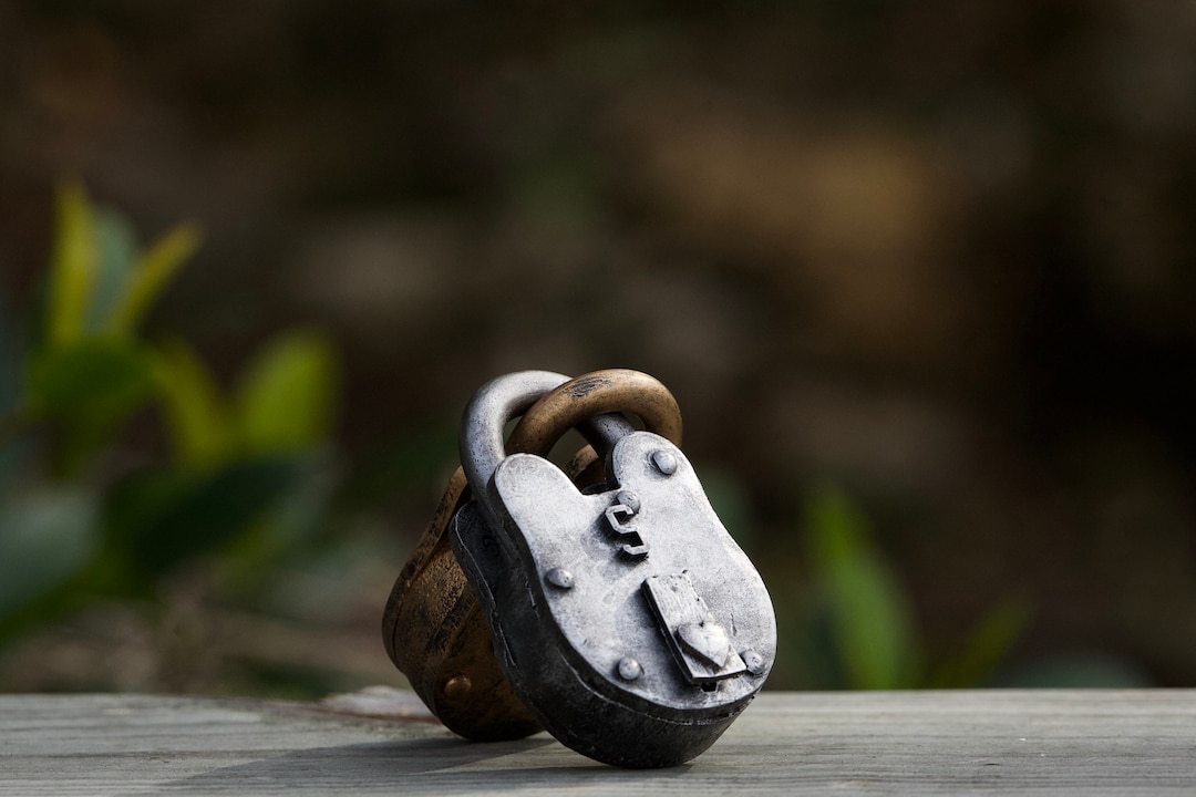 Functional Antique Padlock - Unique Personalized Wedding Gift ...