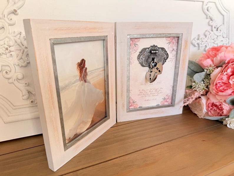 Unity Wedding Lock Ceremony Personalized Love Locks Frame - Etsy