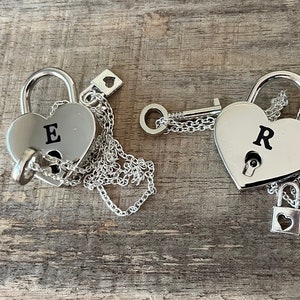 Unity Wedding Lock Ceremony Set, Personalized Love Locks in Frame ...