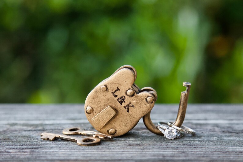 Love Lock Unity Ceremony Wedding Centerpieces Gift for the - Etsy