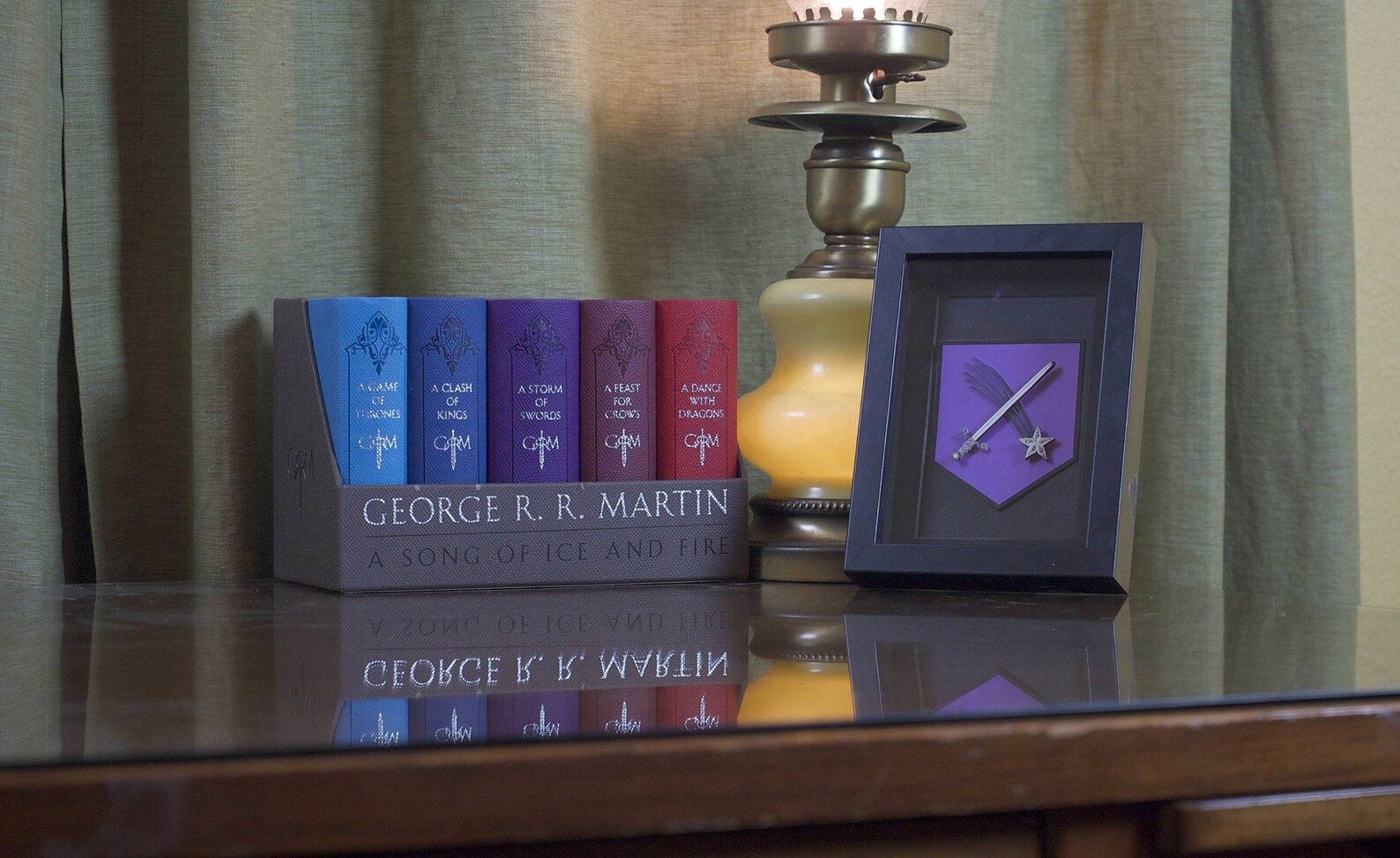 House Dayne Silver & Purple Sword and Shooting Star Sigil | Etsy