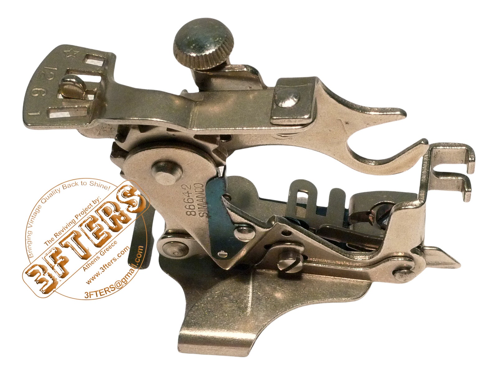 All Metal Vintage SIMANCO SINGER 86642 Ruffler Sewing Machine - Etsy