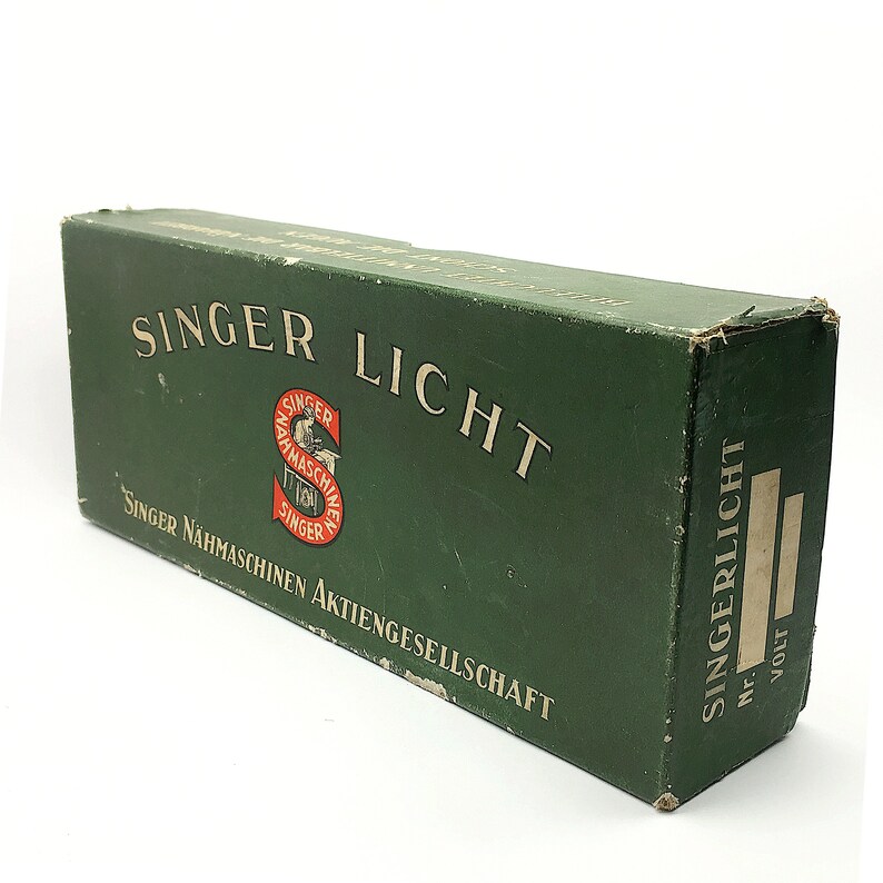Vintage Authentic SINGER SIMANCO Light Boxed for Sewing | Etsy