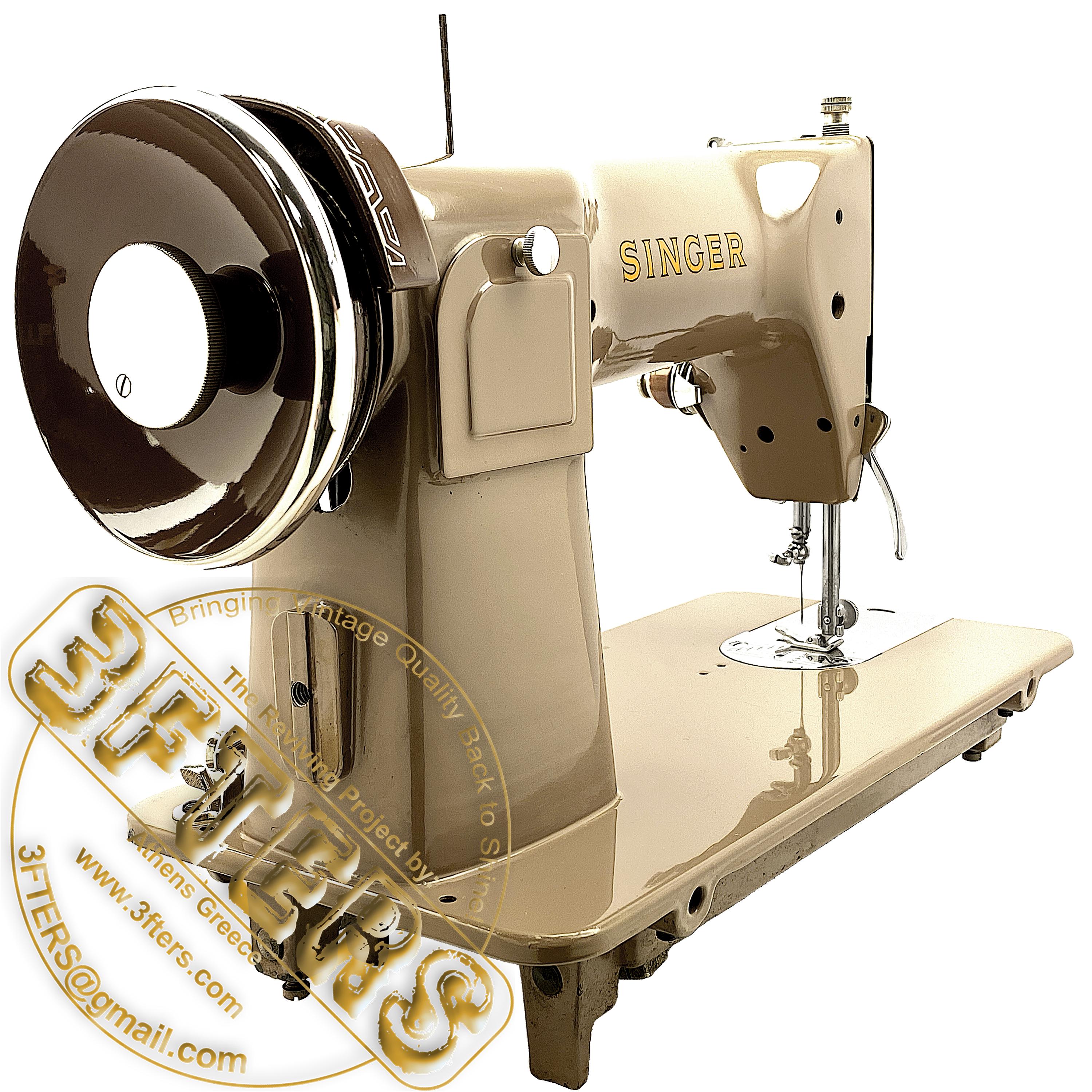 SINGER 215G Vtg (SINGER 15) Sewing Machine Restored & Serviced by ...
