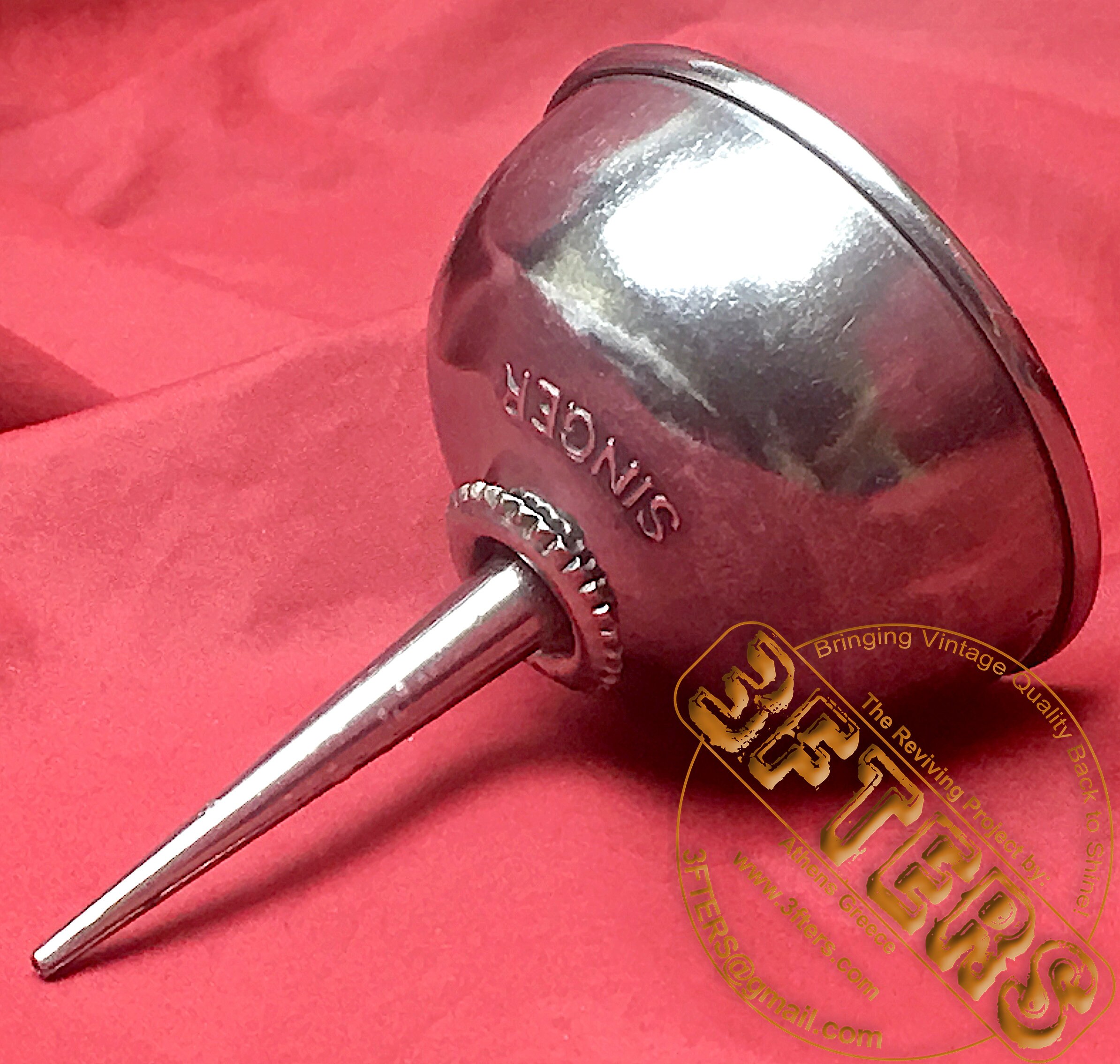 Vintage SINGER Sewing Machine Oiler Tin Oil Can Container | Etsy