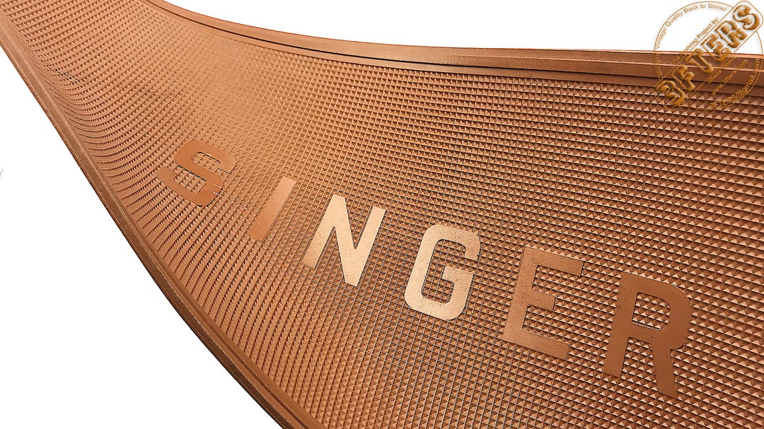 Vintage SINGER Sewing Machine Rubber Mats for 99 128 15 66 201 201-2 ...