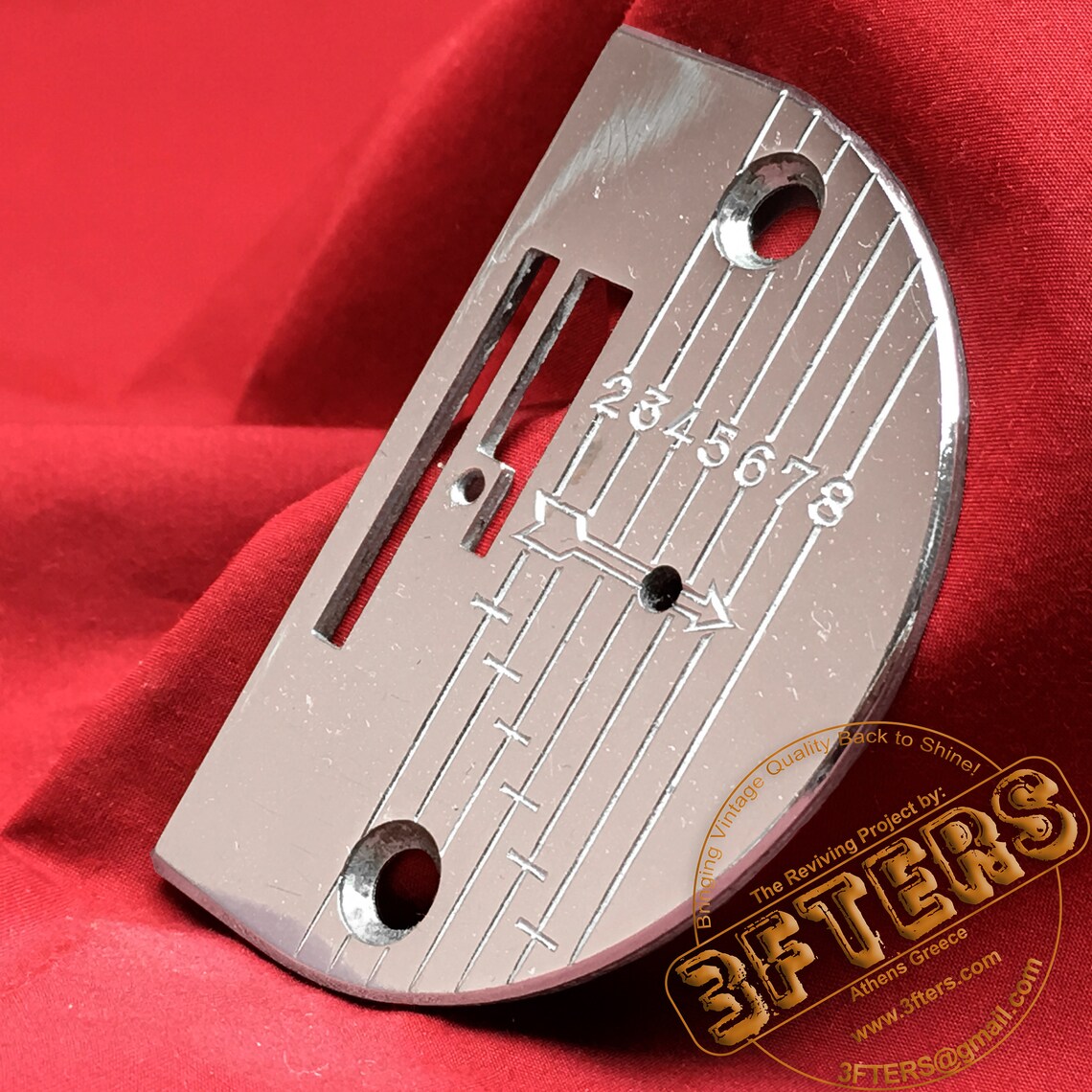 Vintage SINGER SIMANCO 125113 Needle Plate Graduated Throat - Etsy