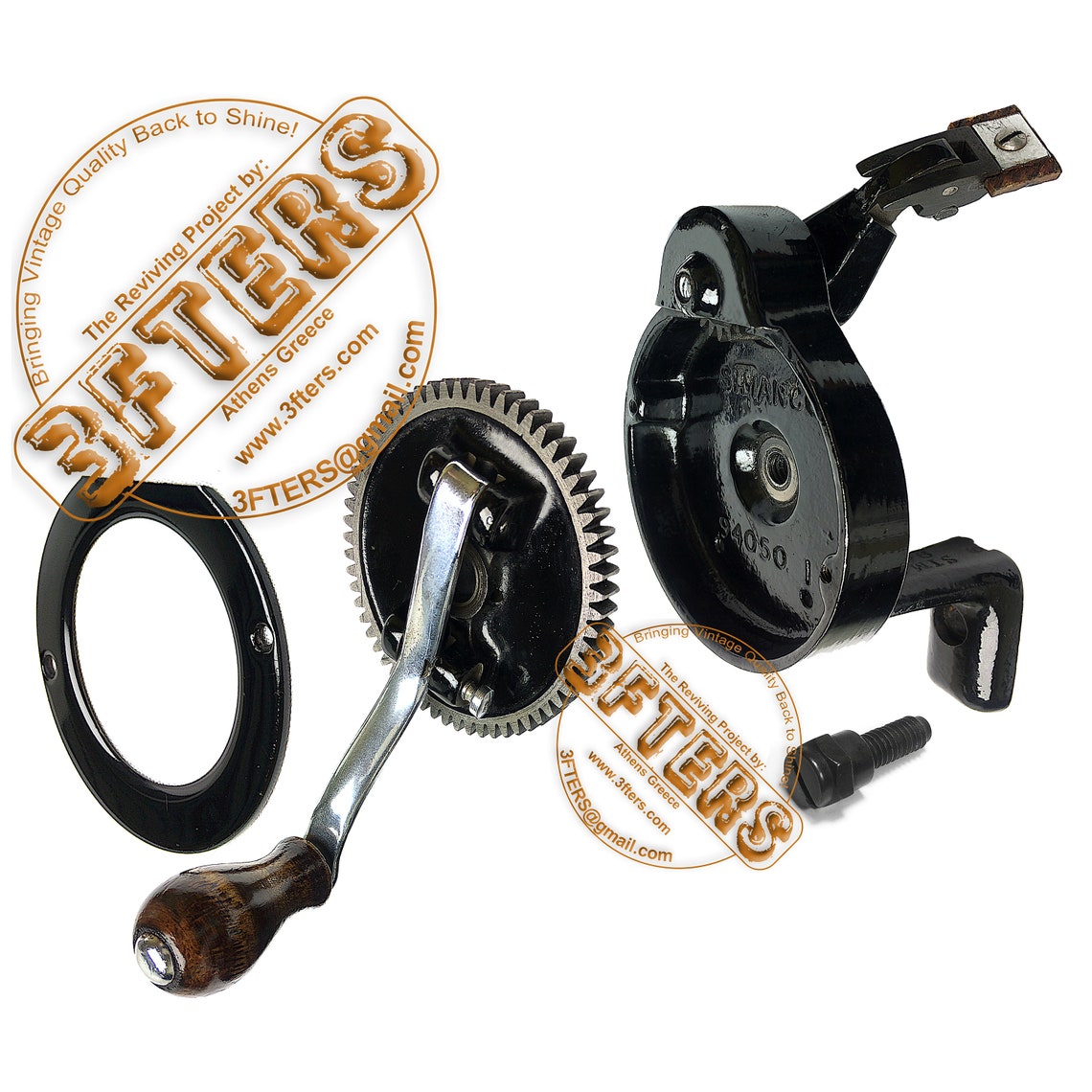 Vintage SINGER SIMANCO Sewing Machine Hand Crank Serviced & - Etsy