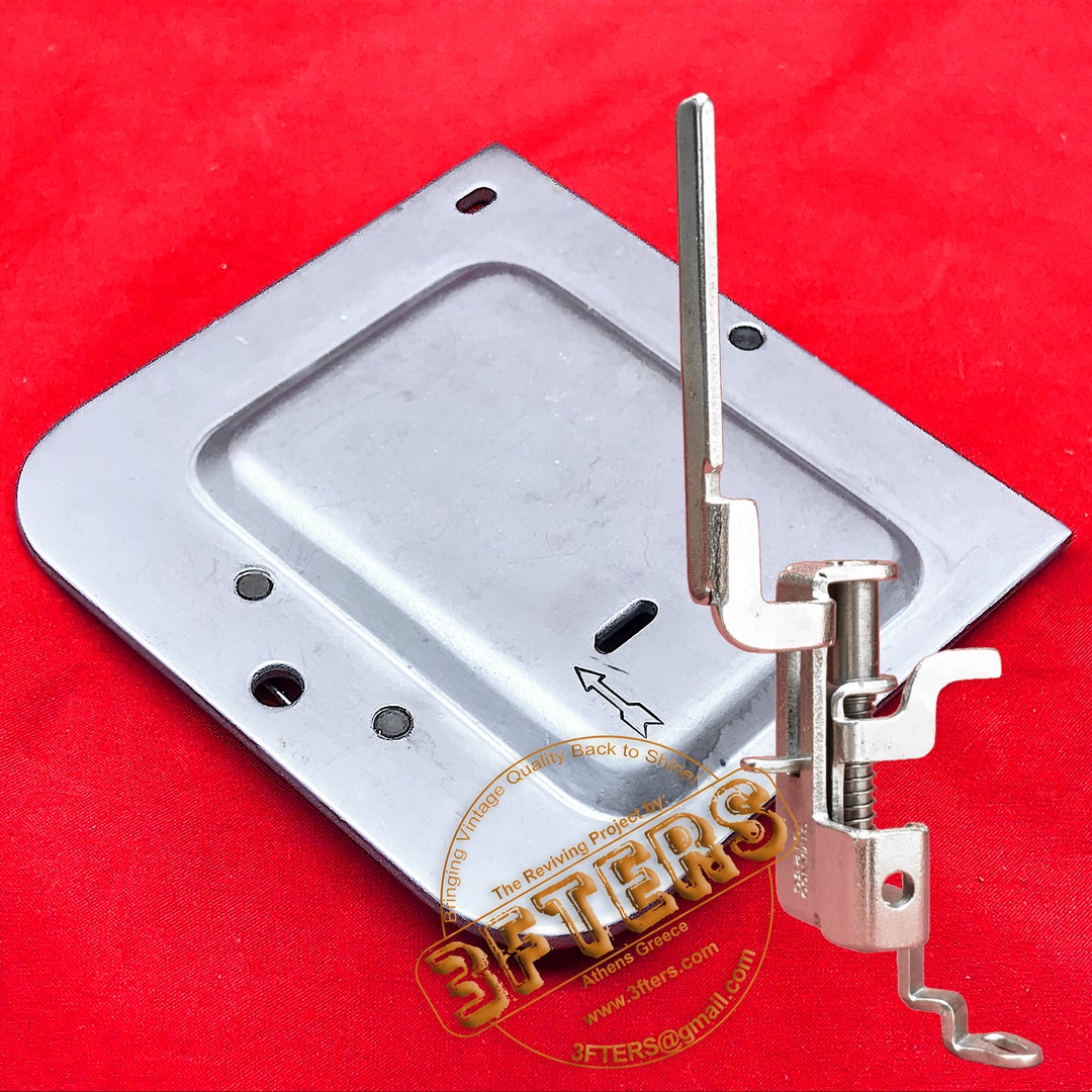 SINGER 320 320K Sewing Machine Embroidery Darning Plate and Foot 161237 ...