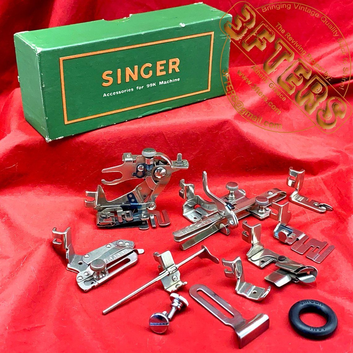 SINGER Attachments Box for 99 99K Low Shank Sewing Machines - Etsy