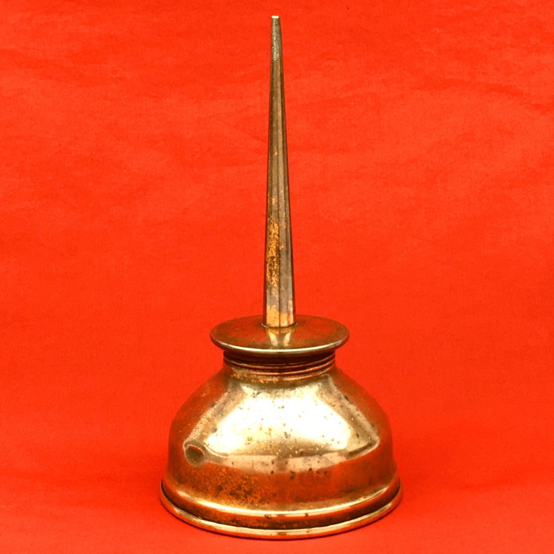 Vintage SINGER Sewing Machine Oiler Tin Oil Can Container | Etsy