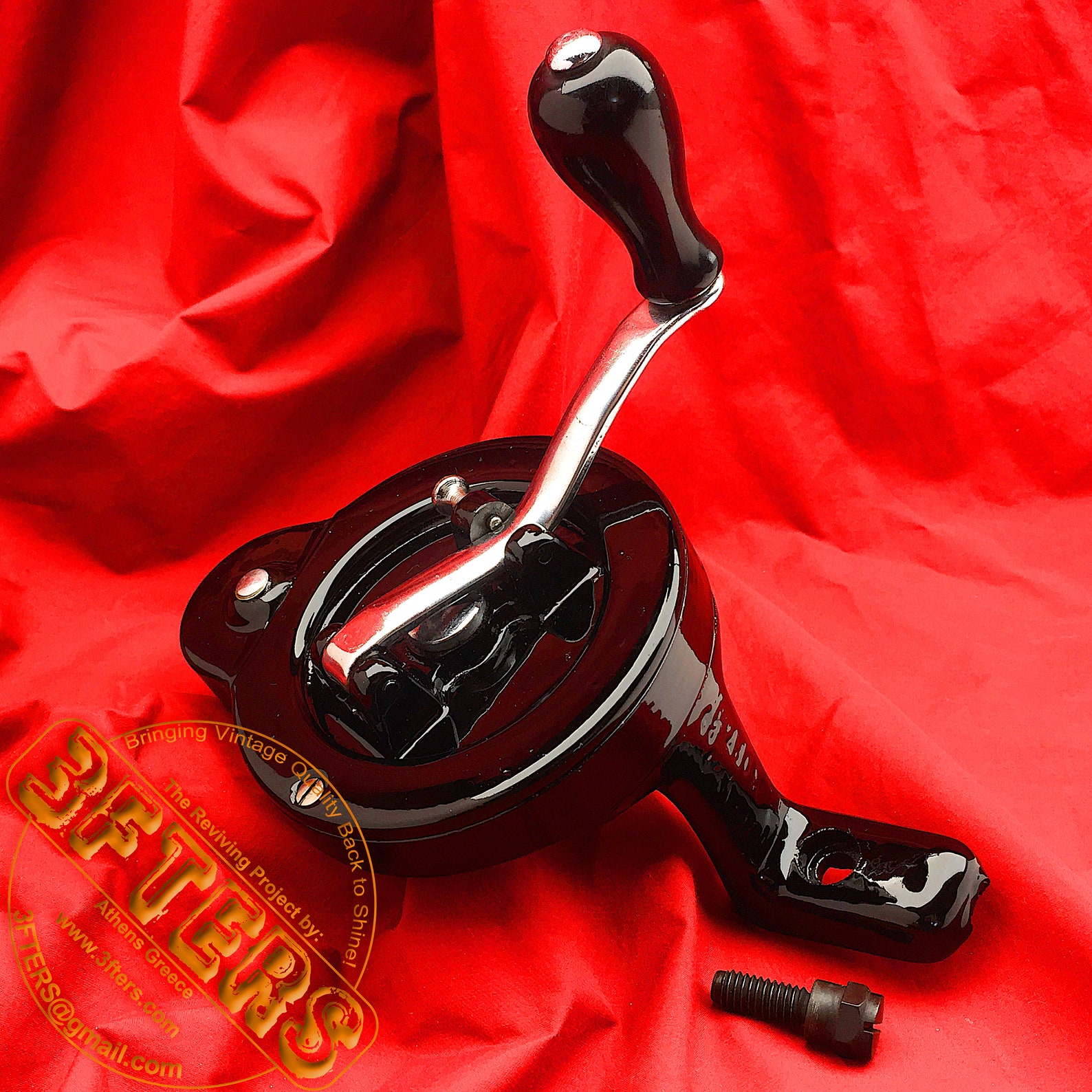 Vintage SINGER Hand Crank SIMANCO Sewing Machine Serviced & - Etsy