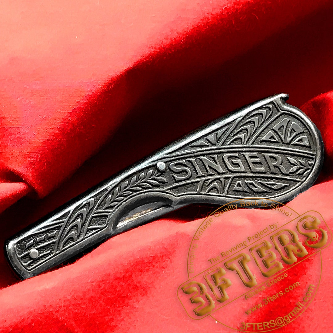 SINGER Folding Tracing Wheel Sewing Engraved Blackside Pocket Sewing ...