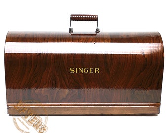 SINGER Sewing Machine Bentwood Wooden Carrying Case for 15 | Etsy