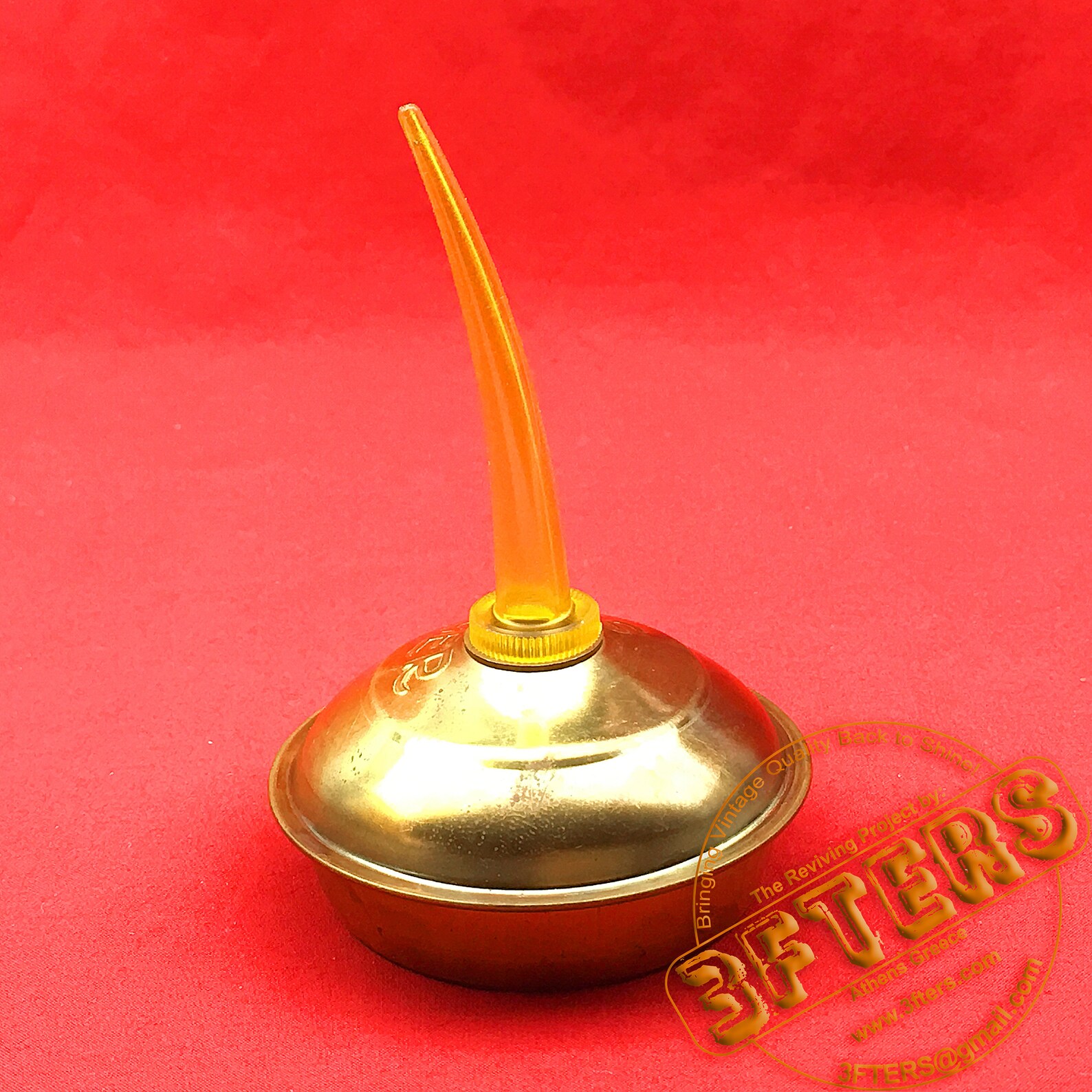 SINGER Sewing Machine Oiler Vintage German Tin Metal Oil Can - Etsy