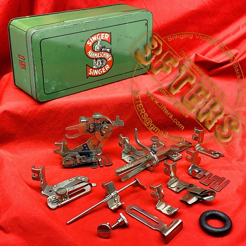 SINGER Attachments Box for 15k 15 15-91 Low Shank Sewing - Etsy