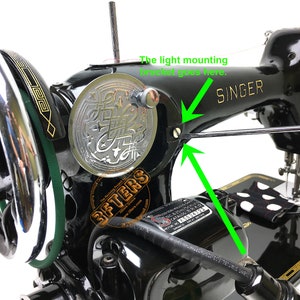 SINGER SIMANCO Sewing Machine Motor, Light, Pedal Cabling Serviced ...