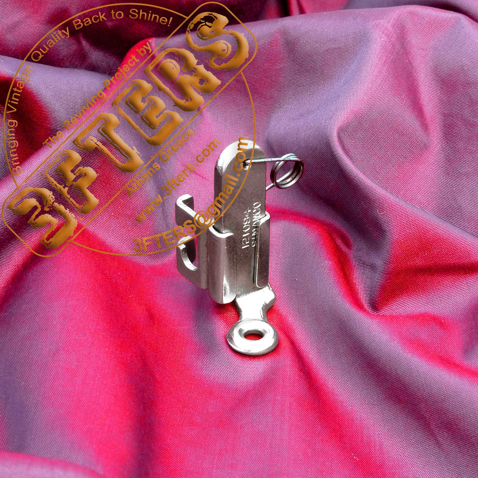 SINGER SIMANCO 121094 Sprung Darning Embroidery Foot Attachment for 15 ...