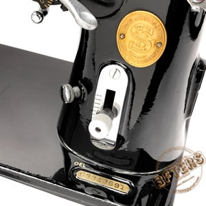 SINGER 206 Heavy Duty Zig Zag Sewing Machine Restored Serviced by ...