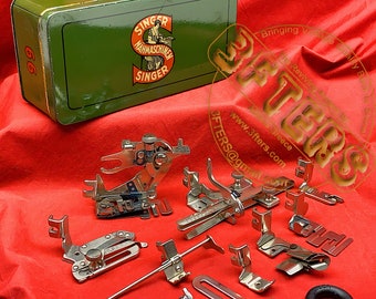 SINGER Attachments Box Set for Low Shank Sewing Machines 15 66 | Etsy UK