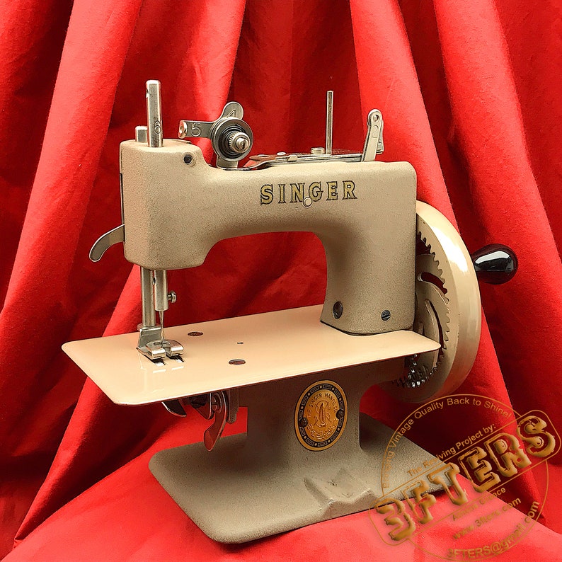 SINGER SEWHANDY 20 Child Toy Crinkled Sewing Machine 20-1 - Etsy