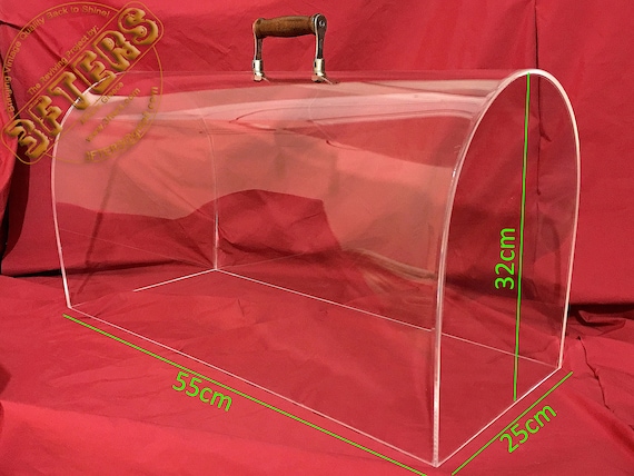Perspex Crystal Clear Plexiglass Dome Lid SINGER Sewing - Etsy