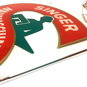 SINGER Sewing Machines Glass Sign German Nahmaschinen - Etsy