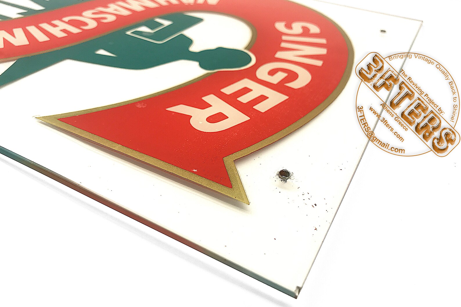 SINGER Sewing Machines Glass Sign German Nahmaschinen - Etsy