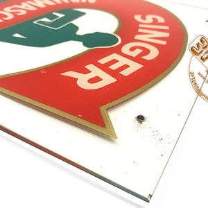 SINGER Sewing Machines Glass Sign German Nahmaschinen - Etsy