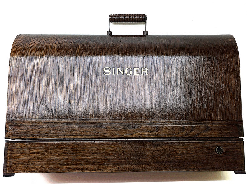 Restored SINGER Sewing Machine Bentwood Carrying Wooden Case - Etsy UK