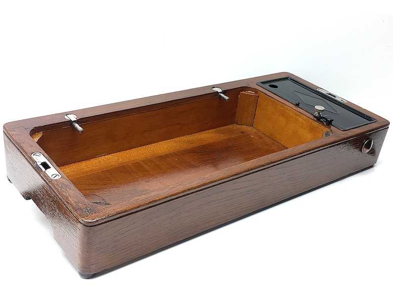 SINGER Sewing Machine Bentwood Wooden Carrying Case for 15 15-91 201 ...