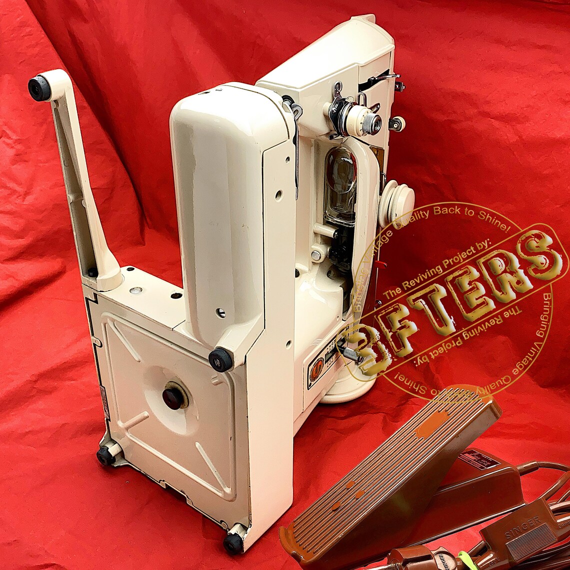 SINGER 431G Chainstitch Freearm Heavy Duty Vintage Sewing Machine ...