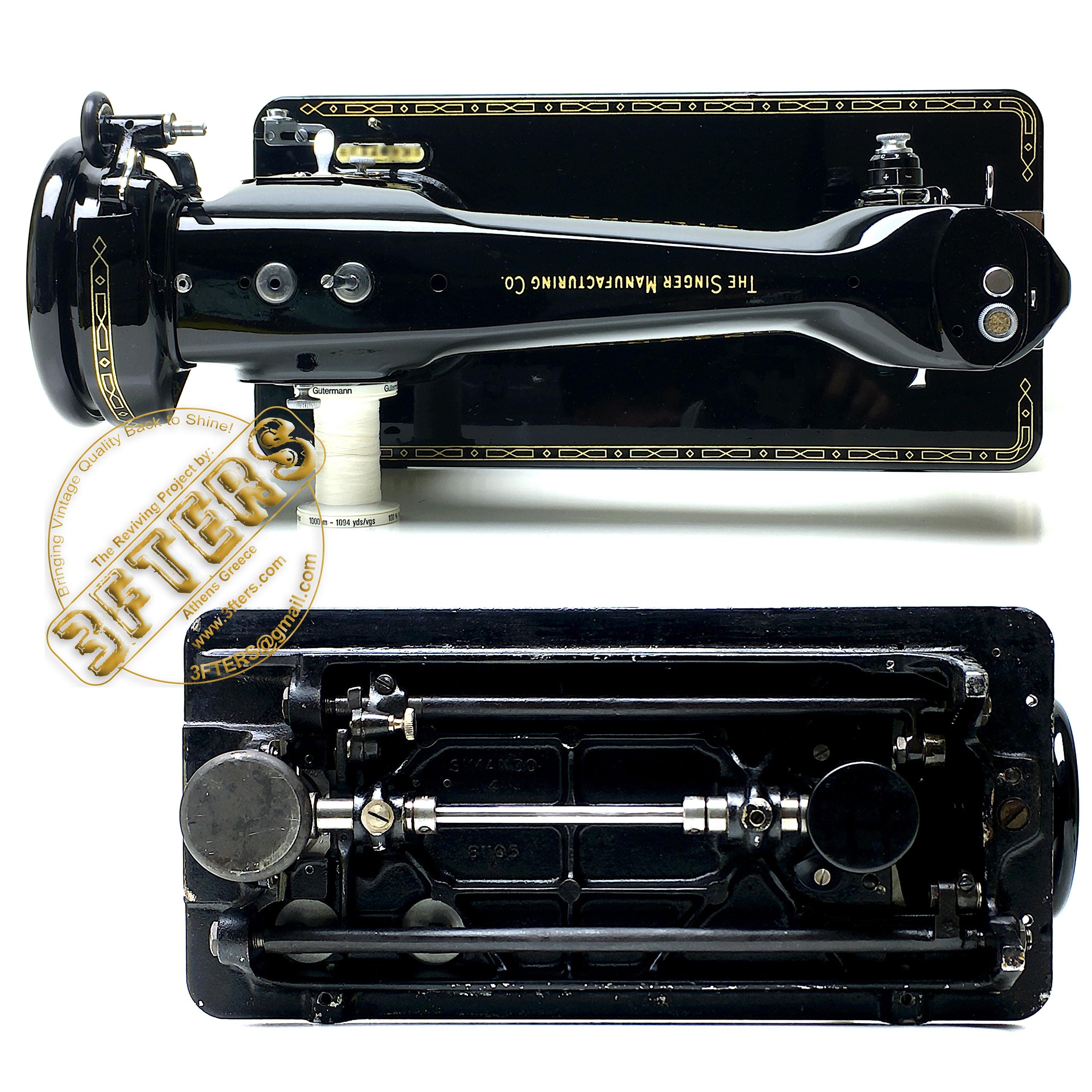 SINGER 201k Heavy Duty Sewing Machine Serviced & Restored by 3FTERS - Etsy