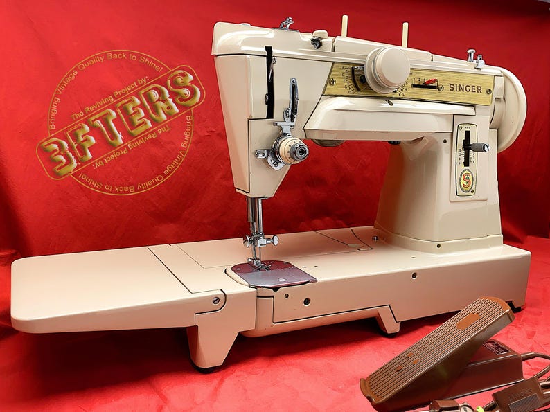 SINGER 431G Chainstitch Freearm Heavy Duty Vintage Sewing Machine ...