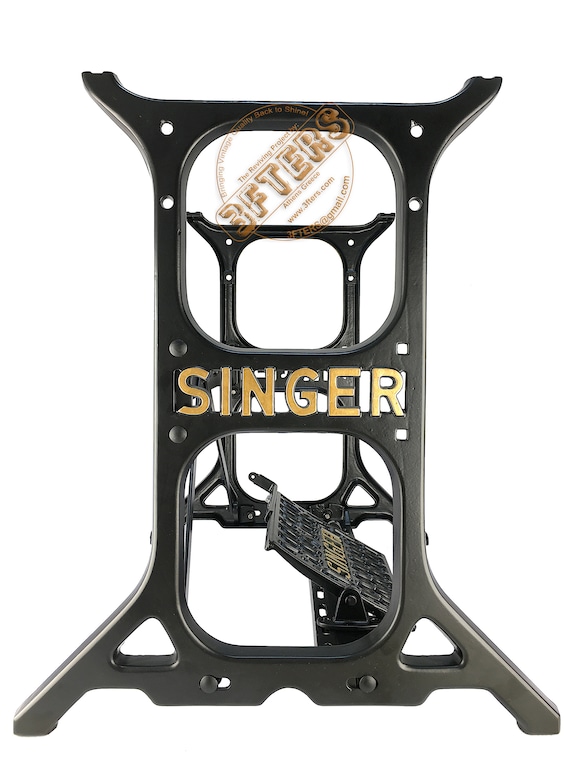 SINGER Sewing Machine Industrial Table Cast Iron Stand Legs - Etsy