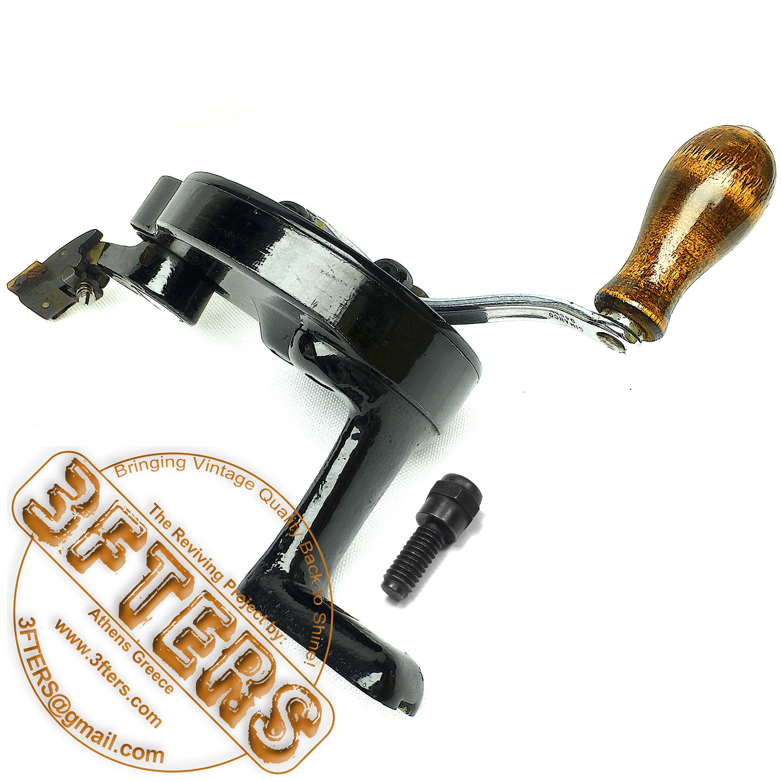 Vintage SINGER SIMANCO Sewing Machine Hand Crank Serviced & - Etsy