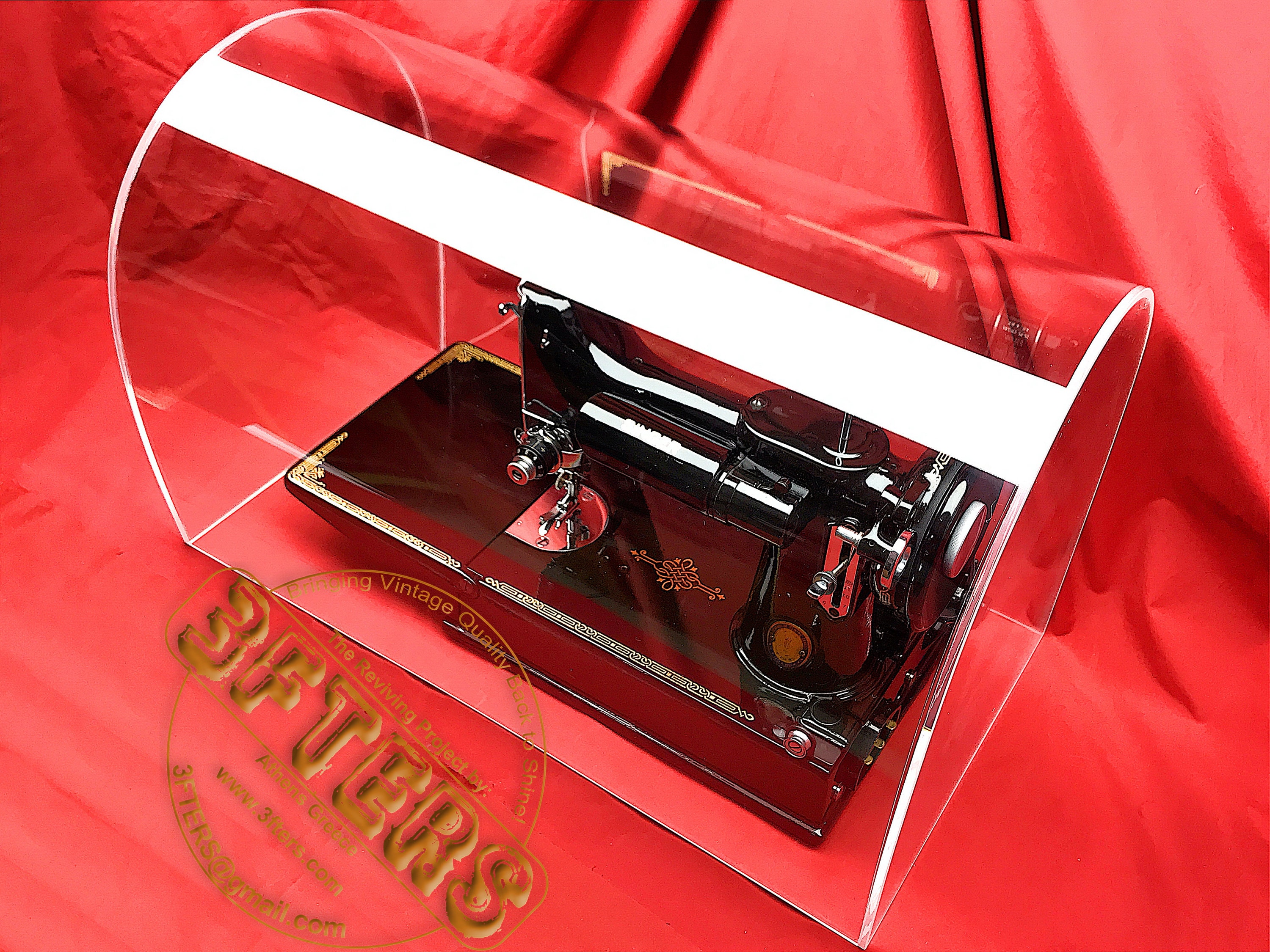 Perspex Crystal Clear Plexiglass Dome Lid SINGER Featherweight | Etsy