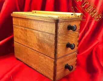 1950 MEISTER Sewmaster 101 Vintage Zig Zag Sewing Machine Serviced ...