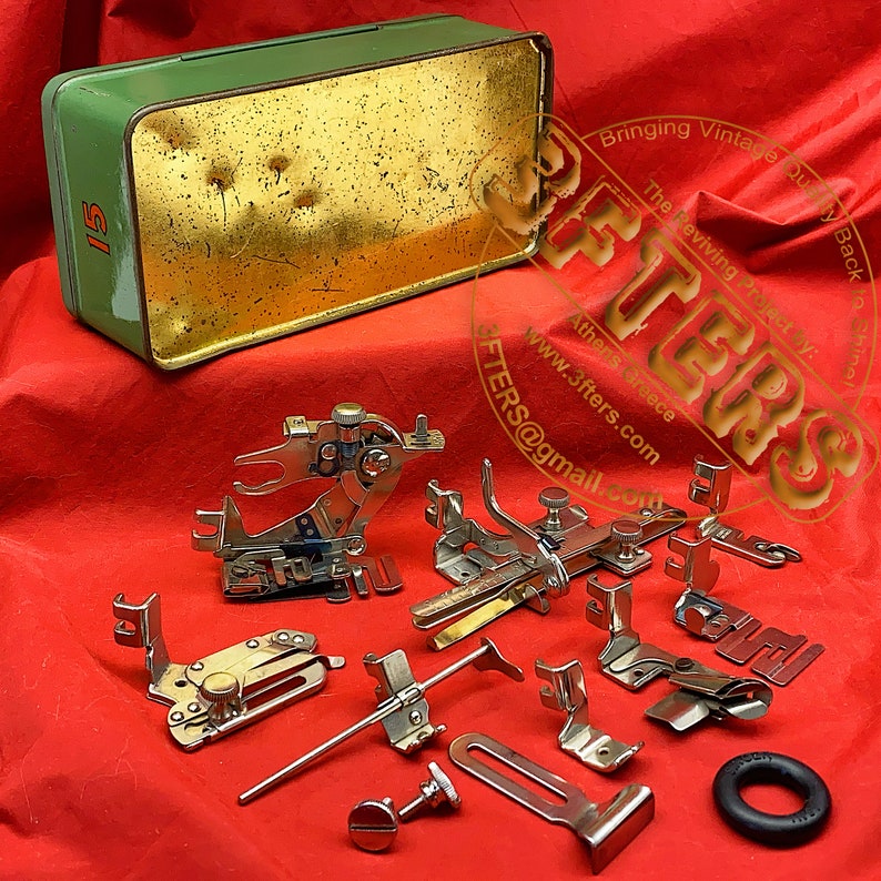 SINGER Attachments Box for 15k 15 15-91 Low Shank Sewing - Etsy