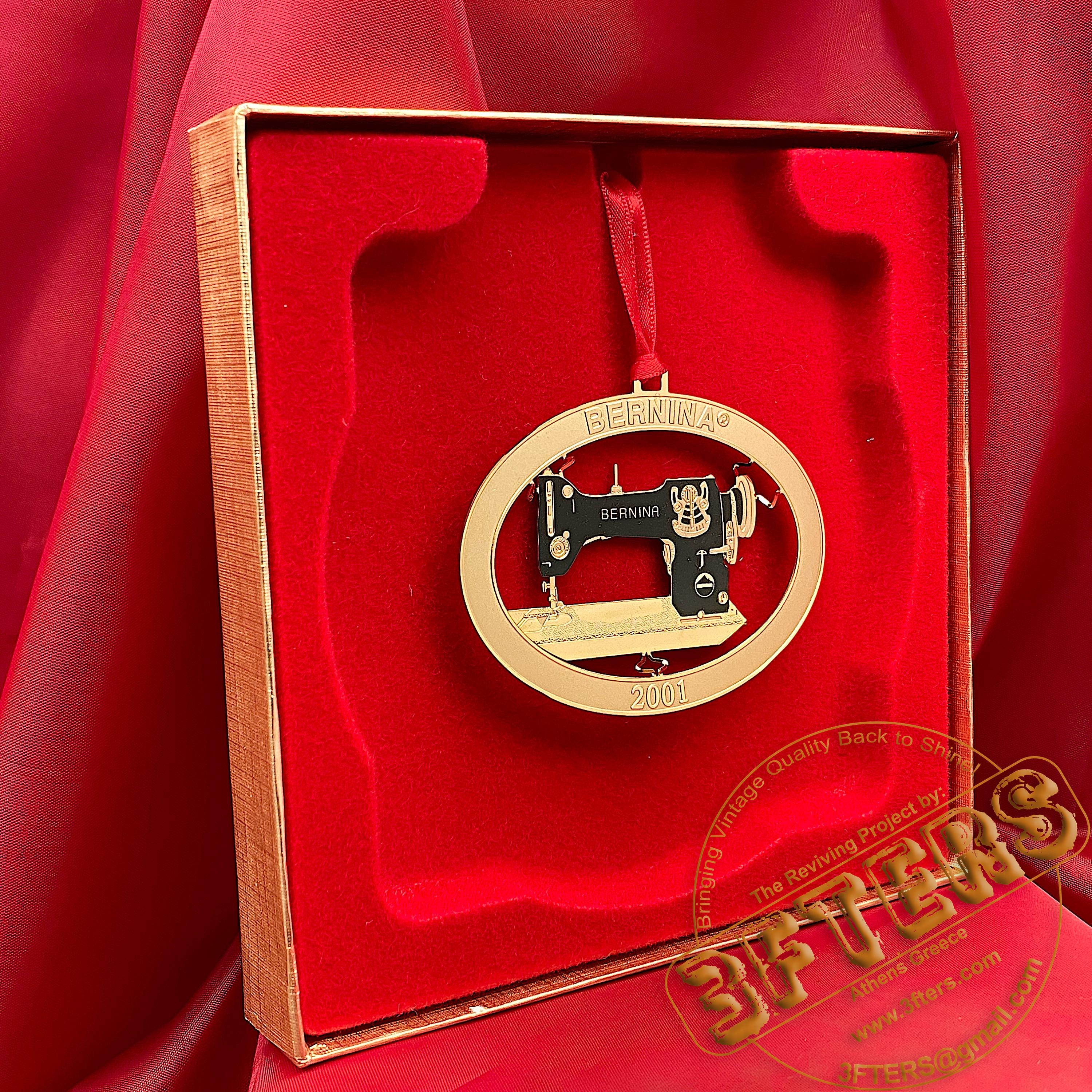 2001 BERNINA 117 Sewing Machine Decorative Ornament Christmas Tree ...