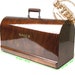 SINGER Sewing Machine Bentwood Carrying Wooden Case Top Cover - Etsy