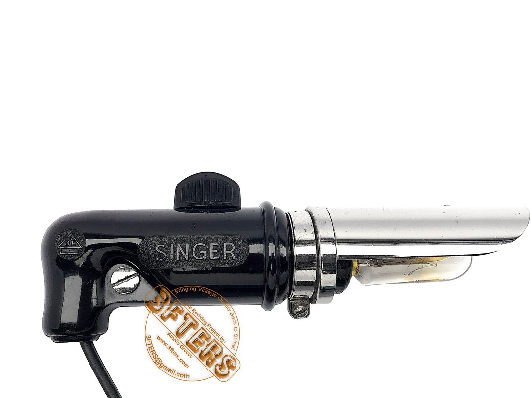 SINGER Sewing Machine Light for 15 66 99 201 206 215 306 319 Restored ...