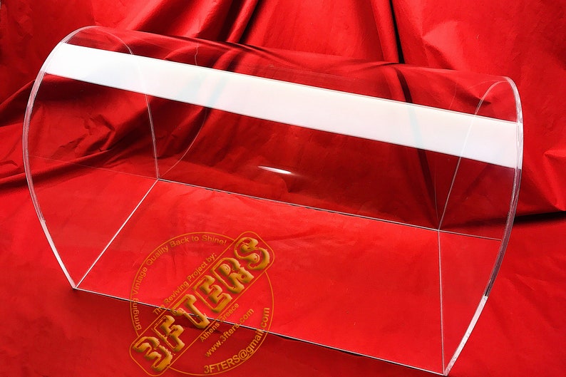 Perspex Crystal Clear Plexiglass Dome Lid SINGER Featherweight - Etsy