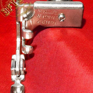 All Metal VTG SINGER SIMANCO 161127 Adjustable Zipper & Cording Hinged ...