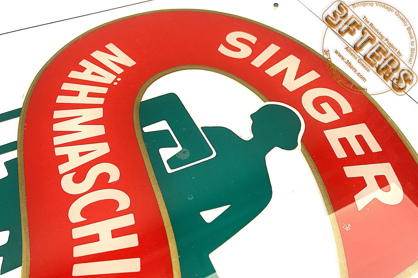 SINGER Sewing Machines Glass Sign German Nahmaschinen - Etsy