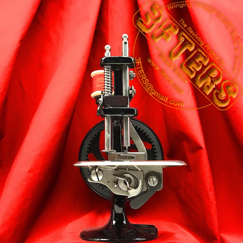 German SINGER 20 1920s Child Toy Sewing Machine 20-1 Blackside - Etsy